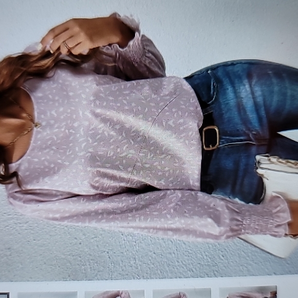 Tops | Pale Purple Long Sleeve Blouse Nwot | Poshmark